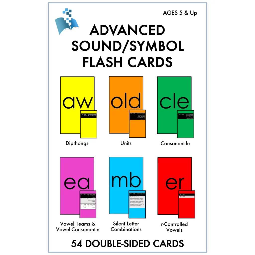 Advanced Sound/Symbol Flash Cards - PDX Reading Specialist, LLC.