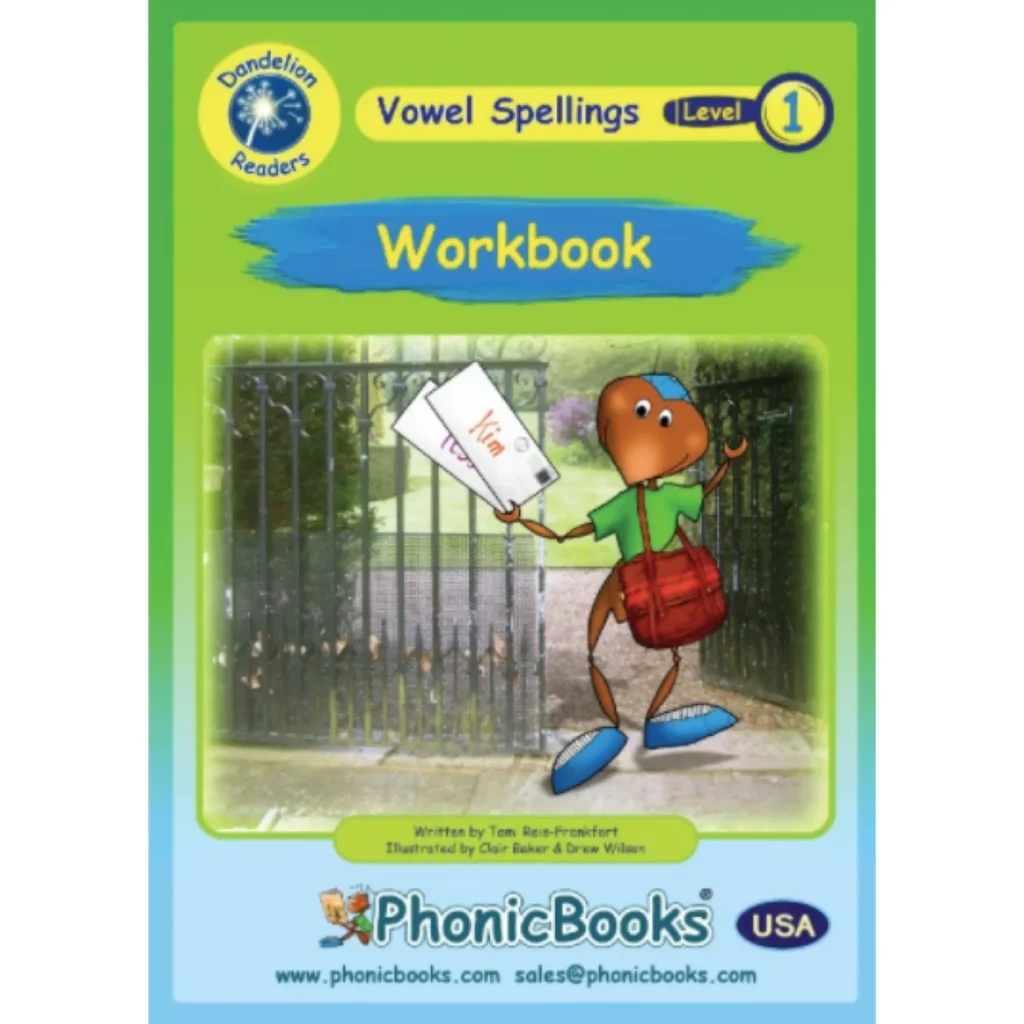 Phonic Books: Dandelion Readers - Vowel Spellings Level 1 Workbook ...
