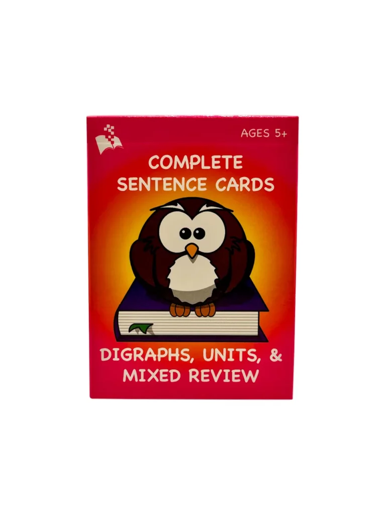 Complete Sentence Cards: Digraphs, Units & Mixed Review - PDX Reading ...