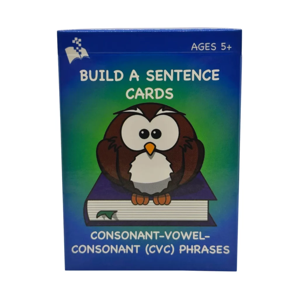 Build A Sentence Cards: CVC Phrases - PDX Reading Specialist, LLC.