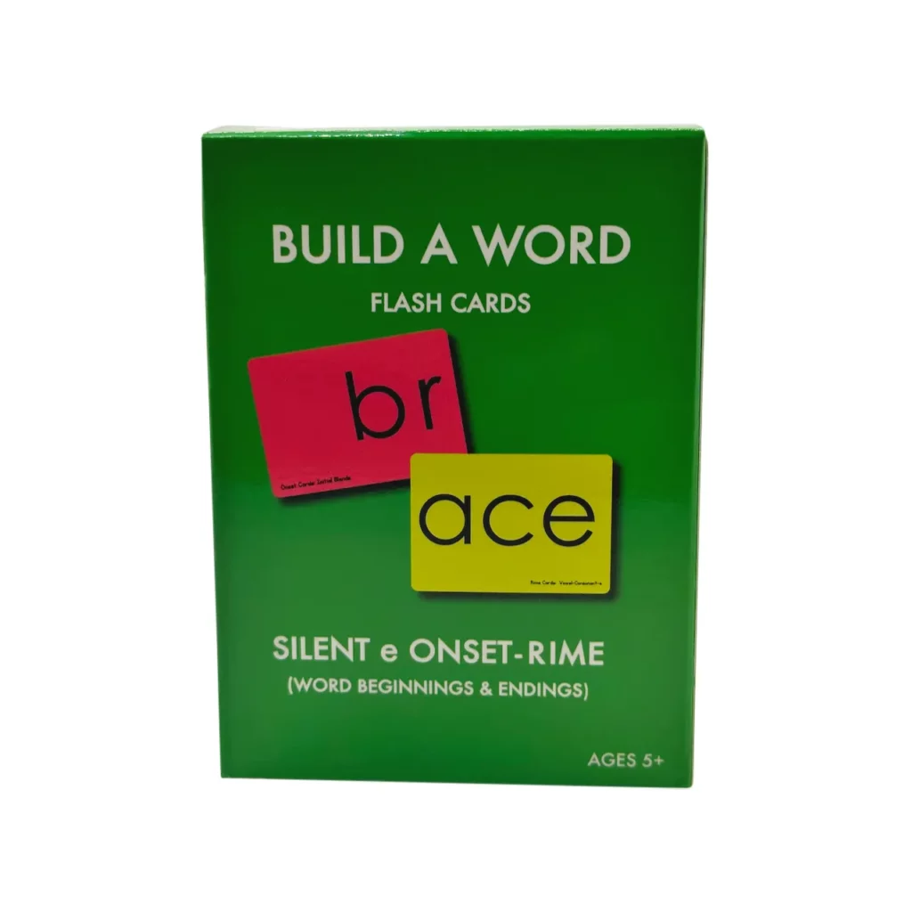 Build A Word Cards: Silent e Onset-Rime - PDX Reading Specialist, LLC.