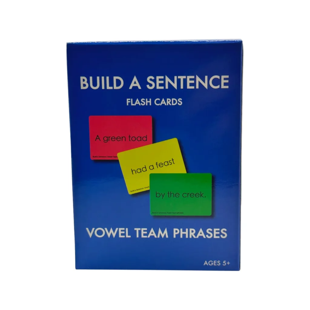 Build A Sentence Cards: Vowel Team Phrases - PDX Reading Specialist, LLC.