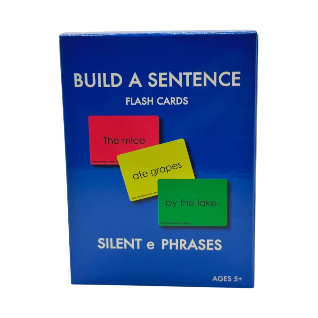 Build A Sentence Cards: Silent e Phrases - PDX Reading Specialist, LLC.